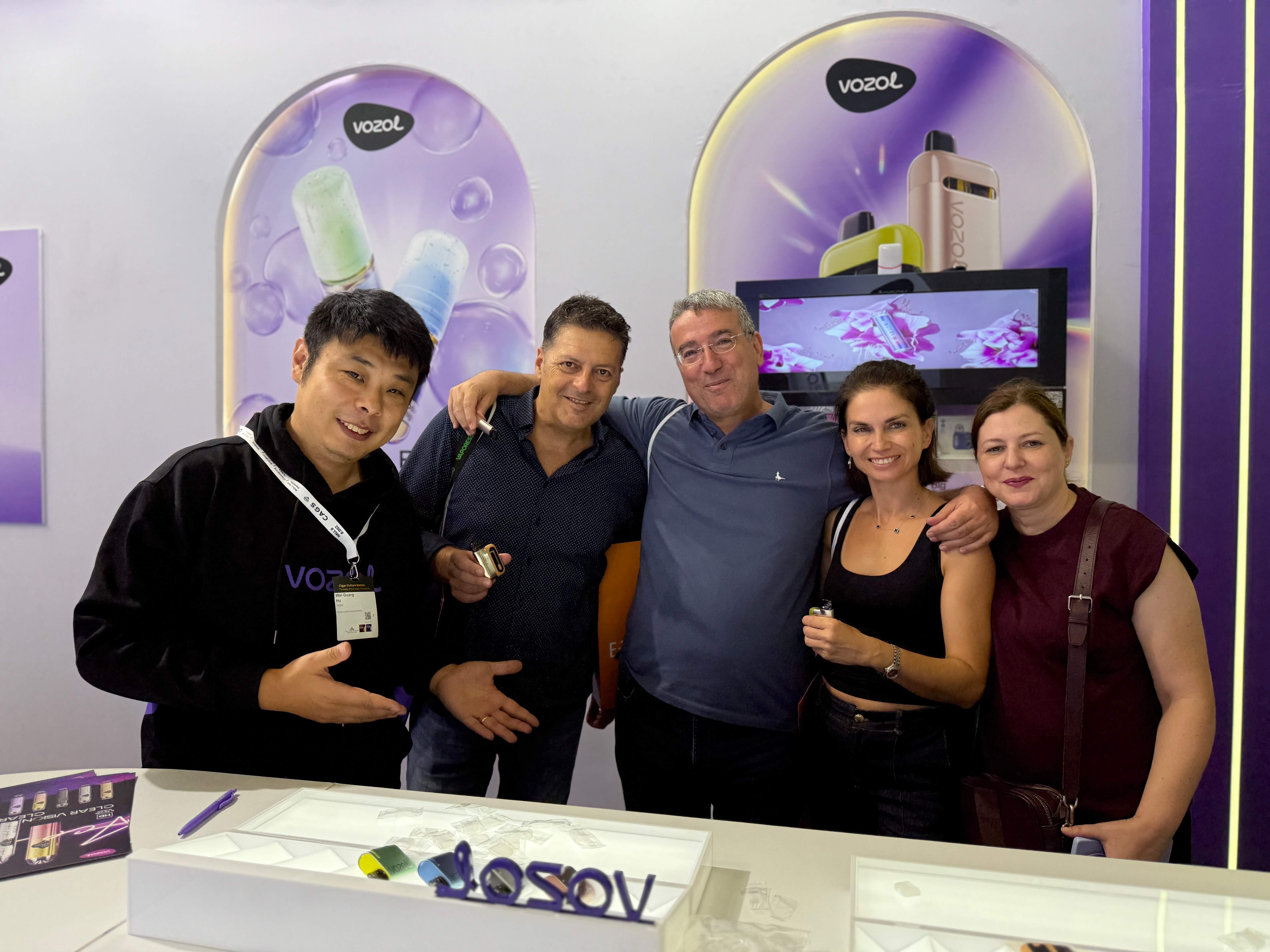 VOZOL at Inter Tabac 2025: A Successful Exhibition in Dortmund